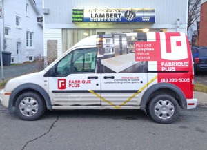 Fabrique-Plus-côté-conducteur - Lettrage Marc Lambert